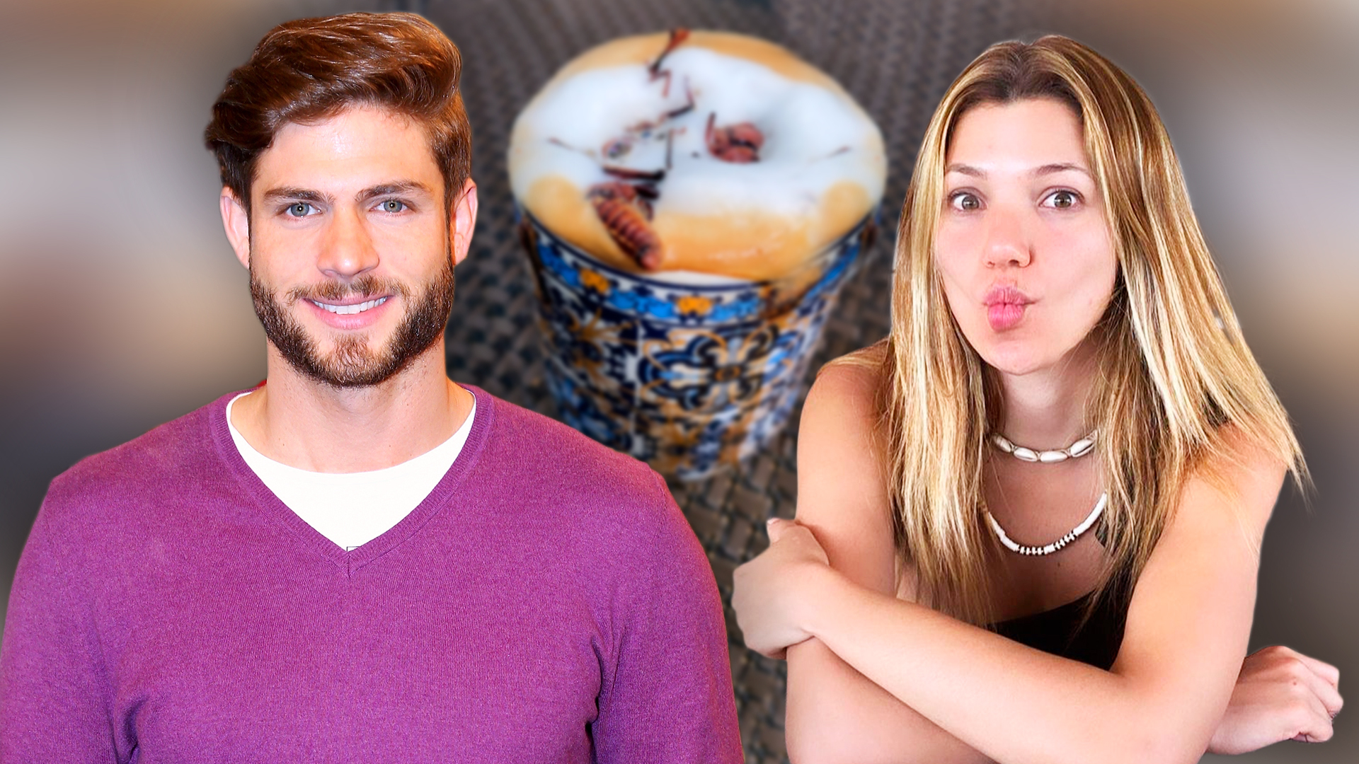 Horacio Pancheri preparó un capuchino a la modelo Isa Valero que la ...