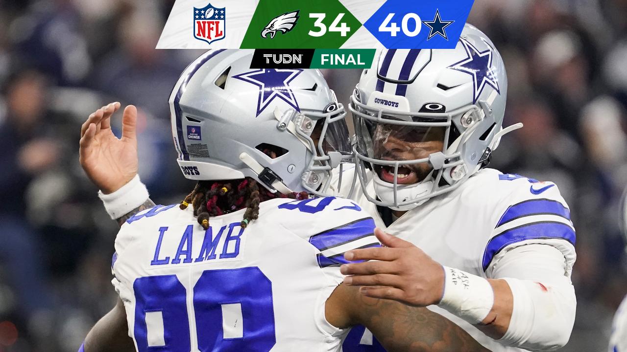 NFL: Dallas Cowboys sepulta a Philadelphia Eagles y mantiene esperanzas ...