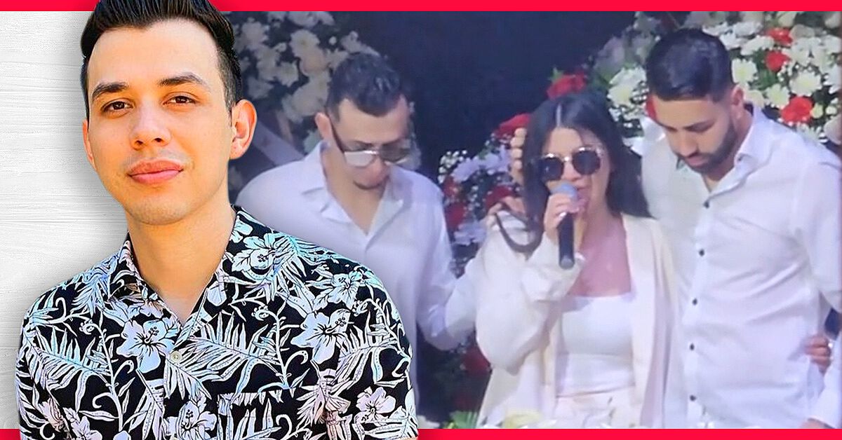 Lillian Griego se despidió de su prometido Carlos Parra entre lágrimas ...