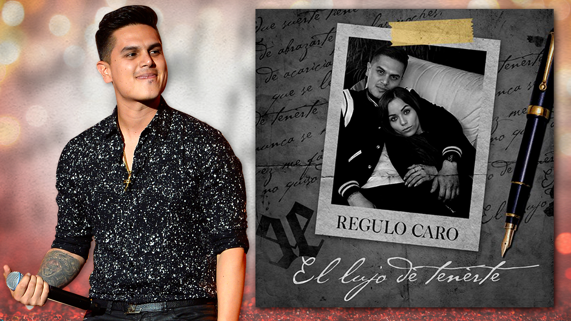 Régulo Caro lanzó su nuevo sencillo ‘El lujo de tenerte’ en una premier ...