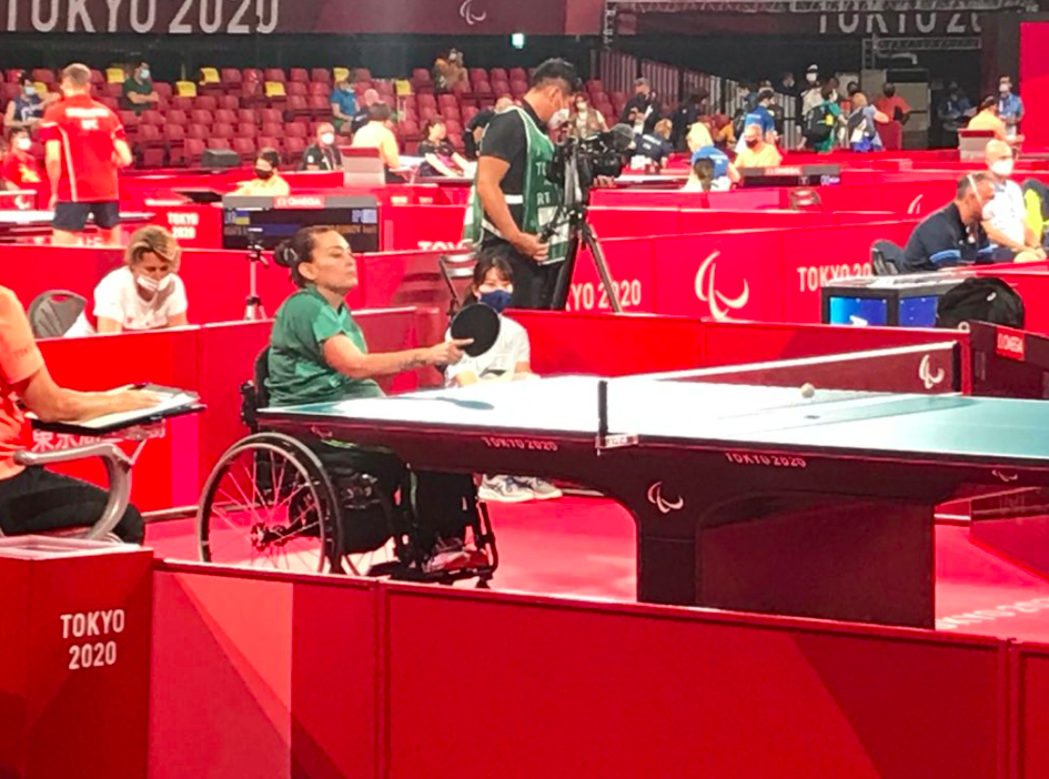 Edith Sigala gana en tenis de mesa en Paralímpicos Tokyo 2020 ...