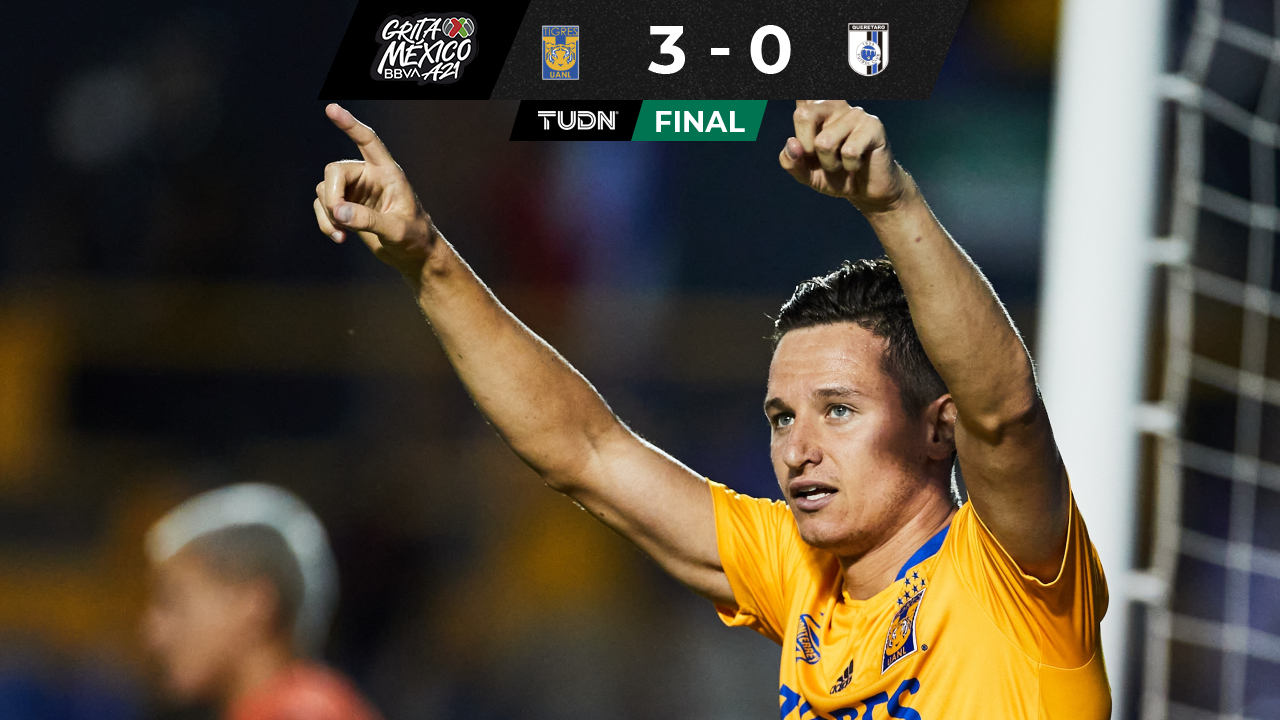 Tigres 3-0 Querétaro, Grita México BBVA A21: resultado, goles y videos ...