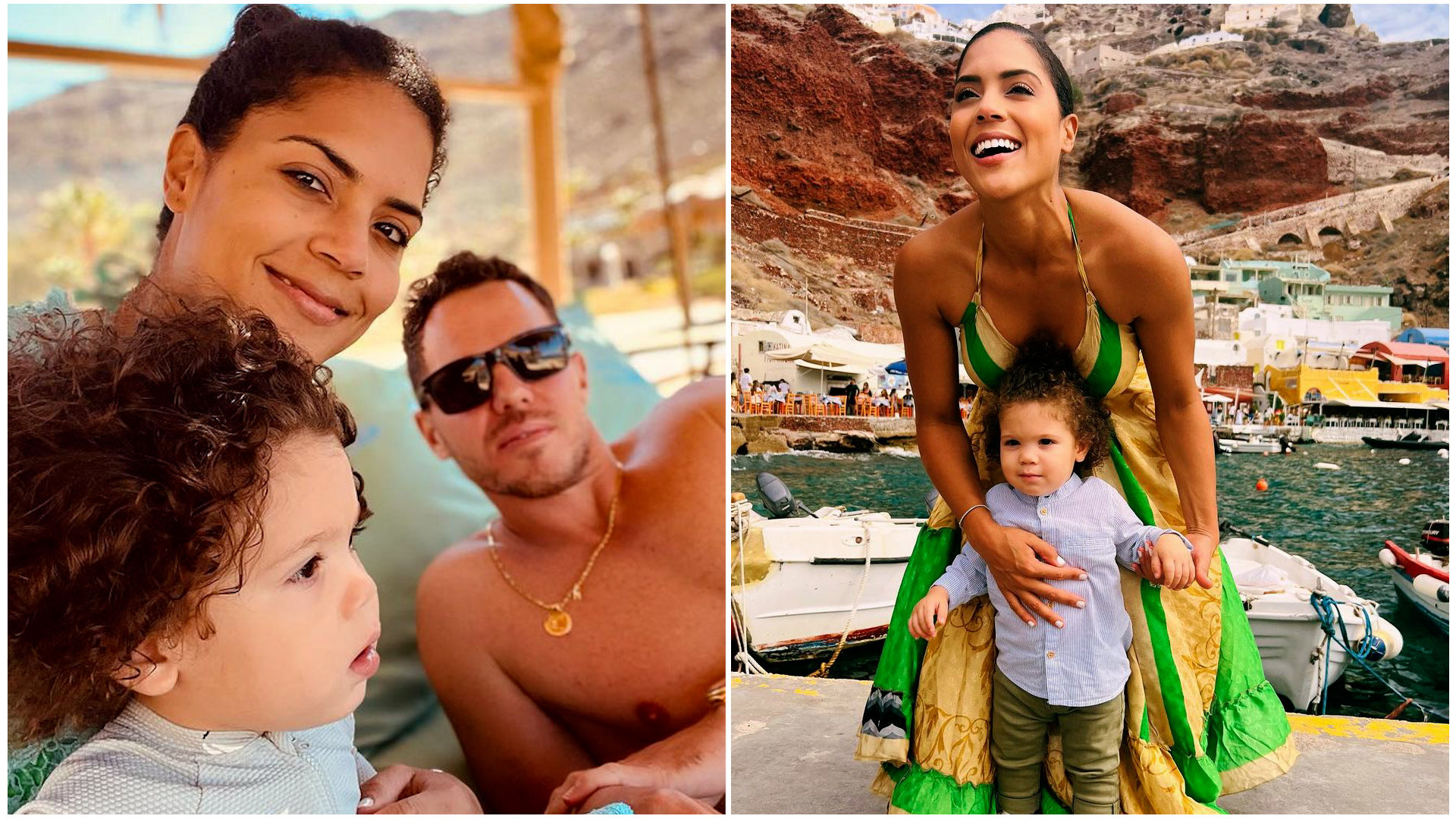 Francisca casi se cae de las escaleras en su luna de miel por culpa de su espectacular outfit ...