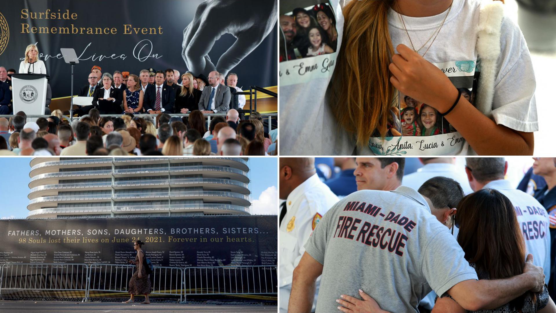 A un año del colapso del edificio en Surfside, recuerdan a las 98 ...
