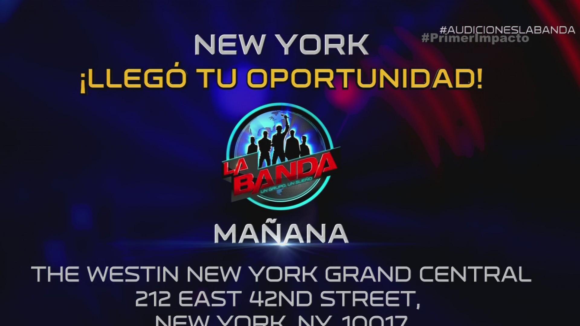 Llegan las audiciones de La Banda 2 a Nueva York | Shows Primer Impacto ...