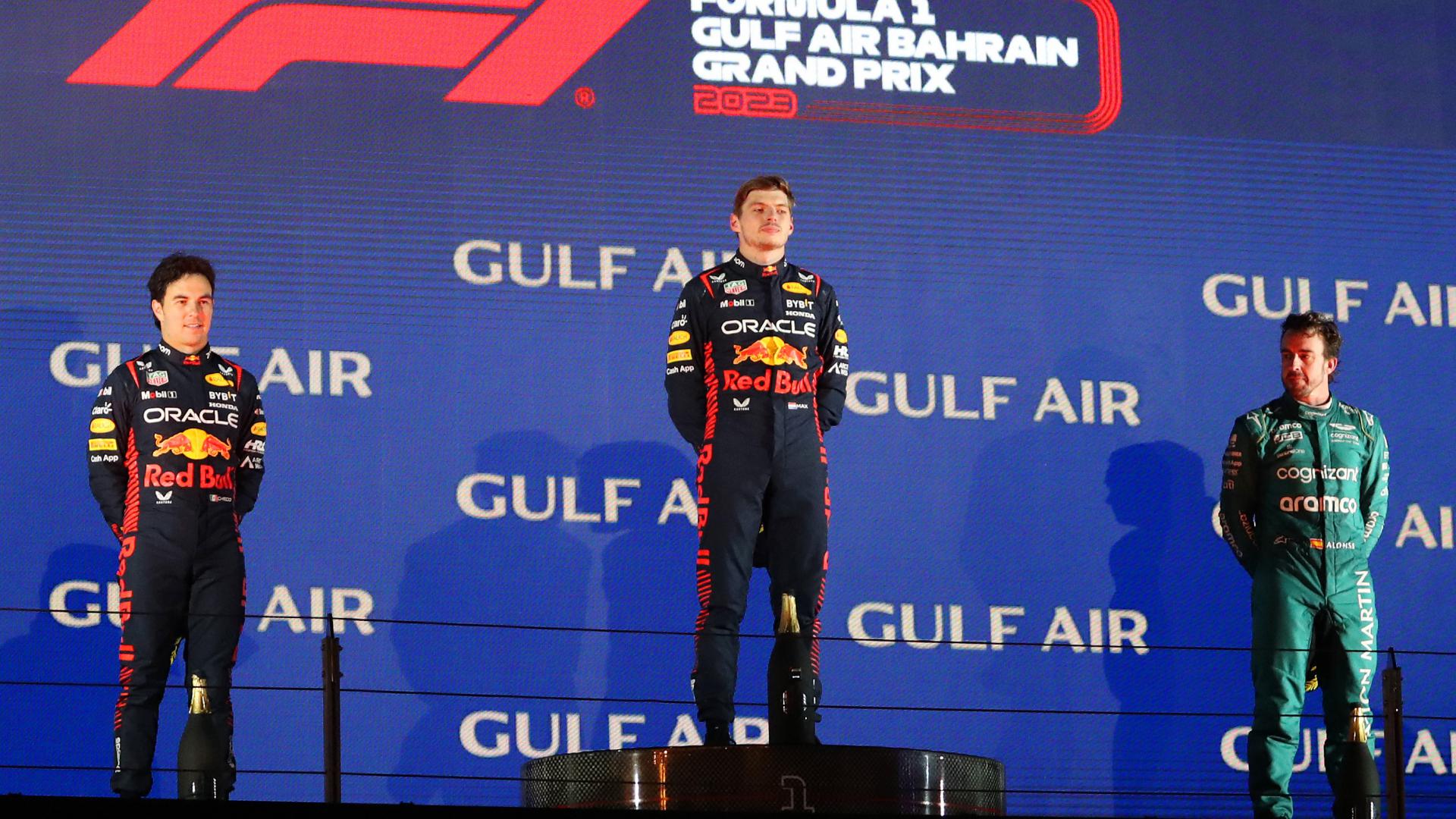 ¡Podio! Checo inicia bien temporada 2023 de Fórmula 1 en Bahrein | TUDN ...