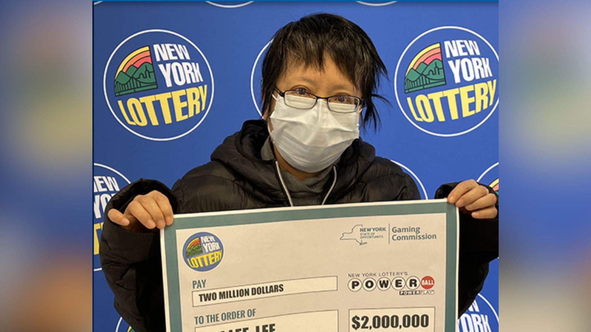 Lotería de Nueva York: Chi Lee Lee cobra premio de 2,000,000 de dólares ...