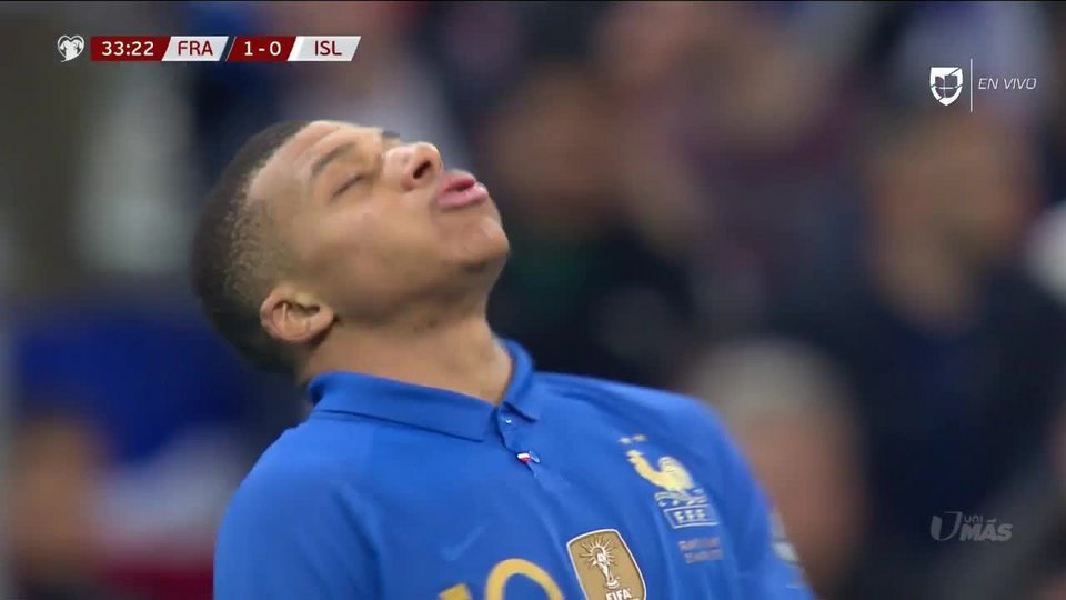 Tiro desviado de Kylian Mbappé | Deportes UEFA Euro 2020 | TUDN Univision