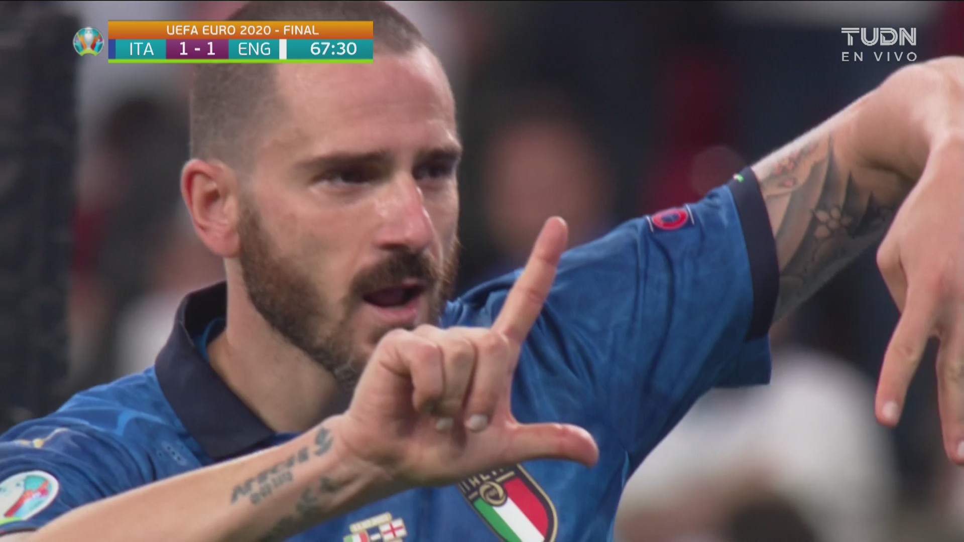¡Llega el empate! Poste de Verratti y Bonucci pone el 1-1 | TUDN ...