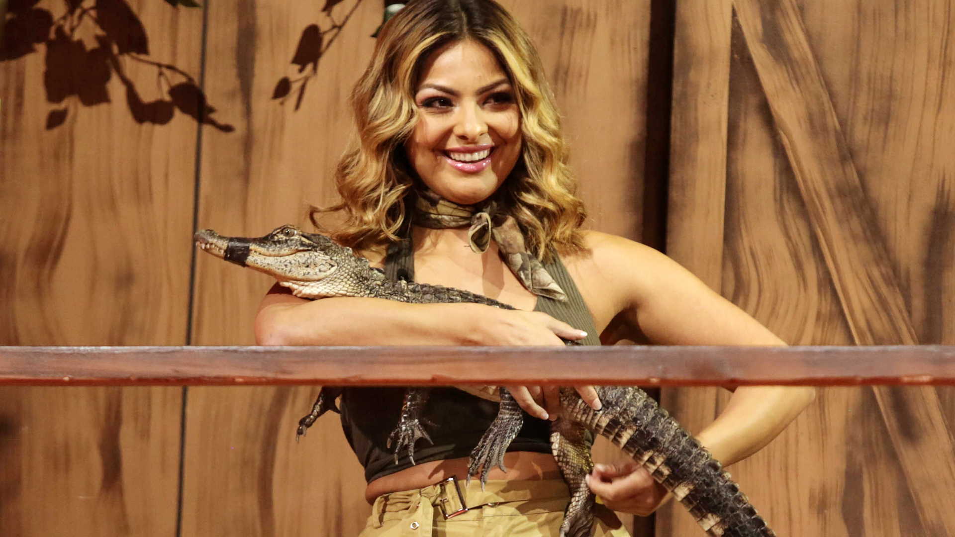 A pesar de haber tenido un cocodrilo en sus brazos, a Nancy Alejandre ...