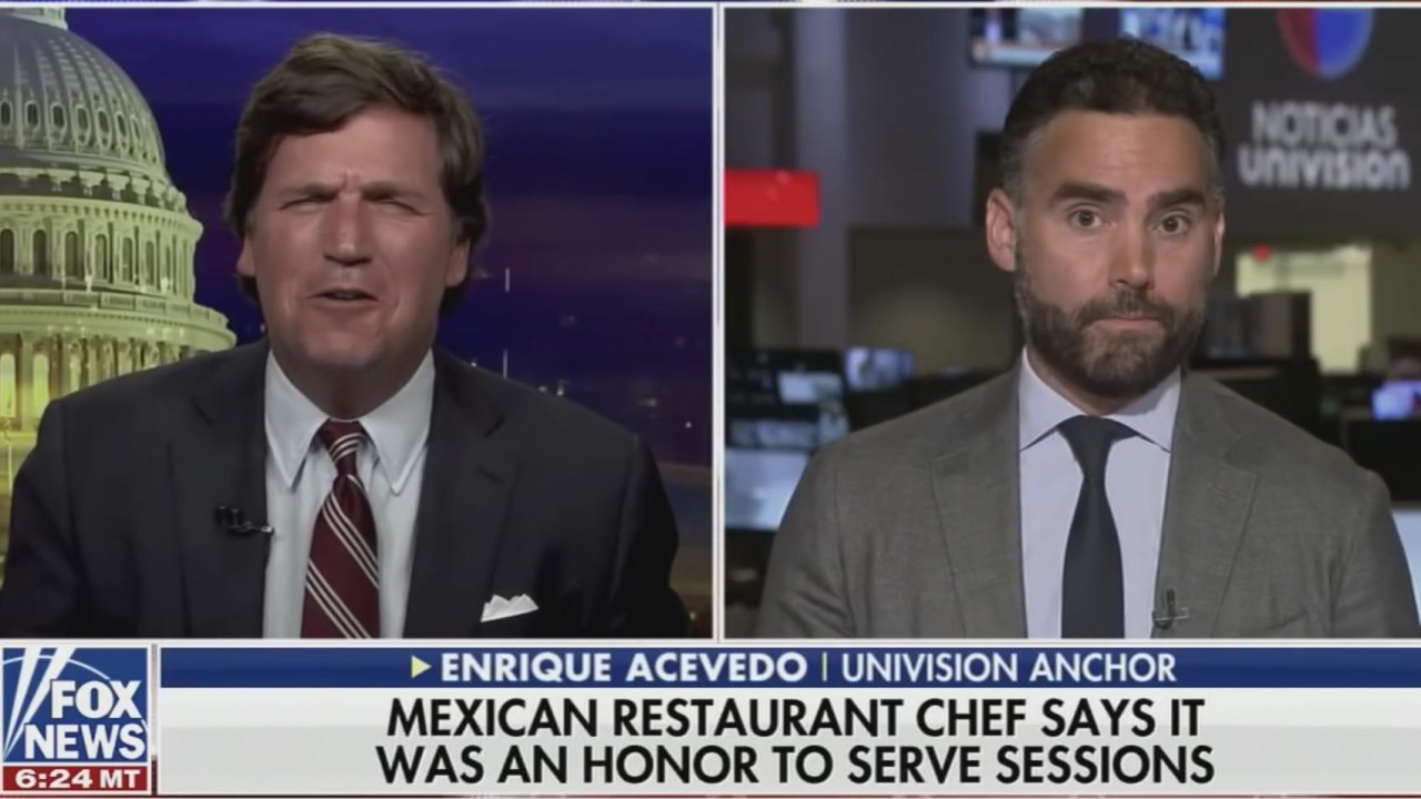 Tucker Carlson says tacos were invented in San Diego. Really ...