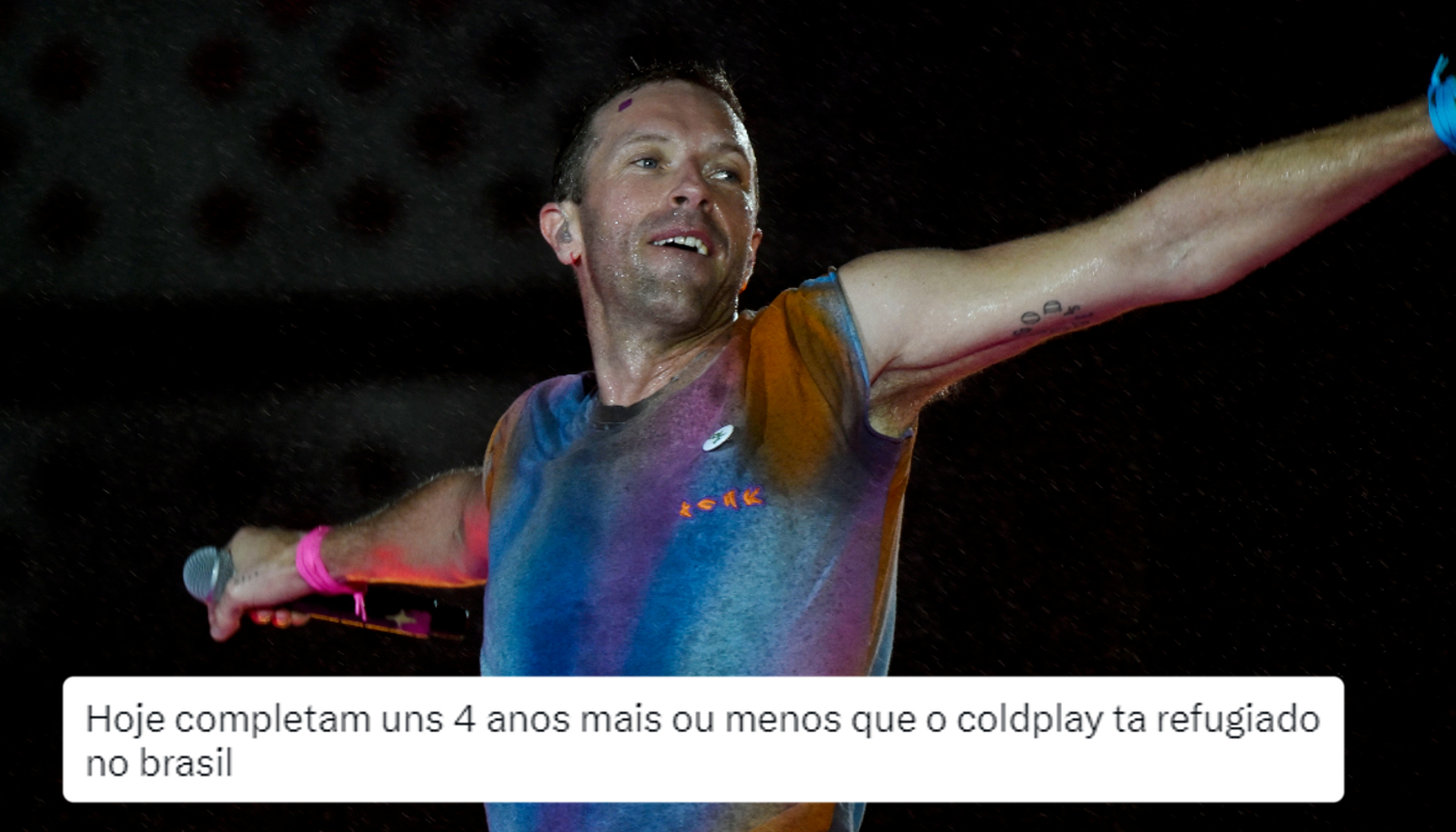 Coldplay no Brasil: banda vira meme na web por "estadia infinita" no ...