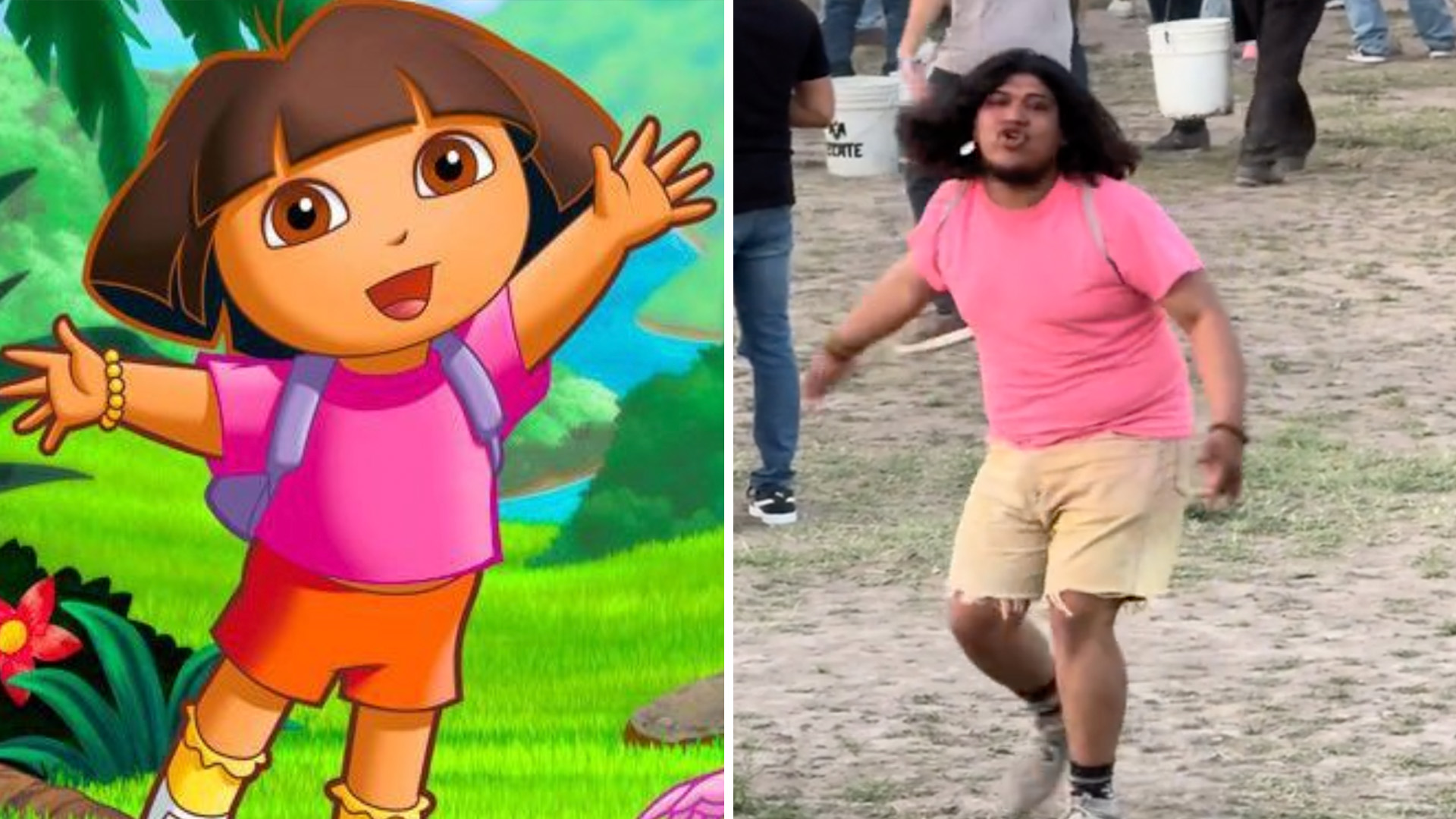 Joven se viste como 'Dora la Exploradora' en el festival Tecate Pa’l Norte 2024 y se vuelve ...