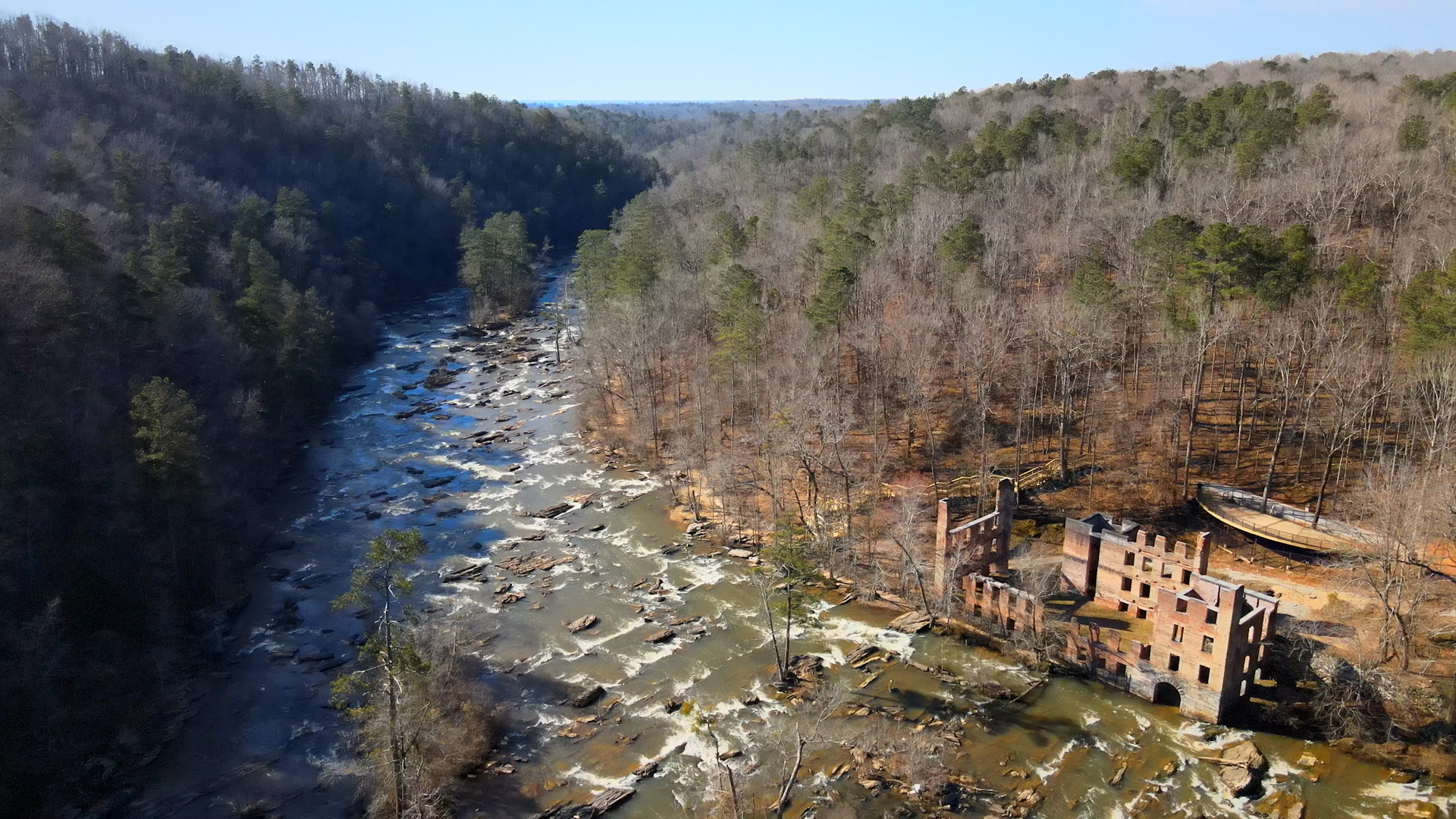 Así es Sweetwater Creek State Park, el parque cercano a Atlanta en el ...