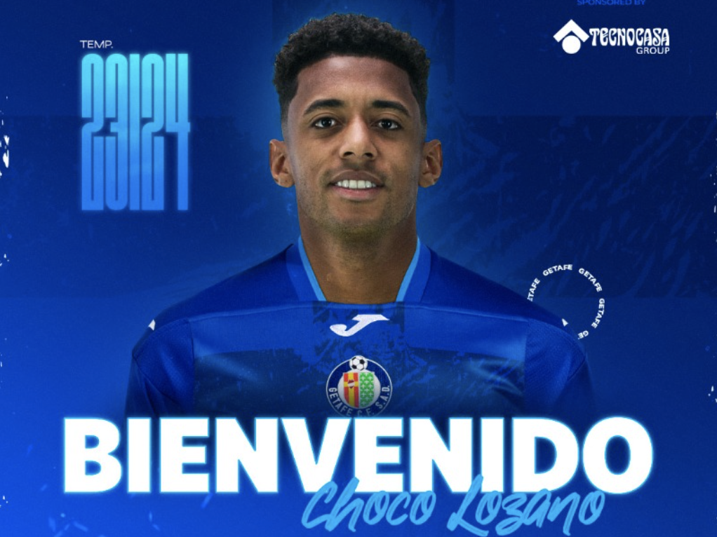 Anthony 'Choco' Lozano fue anunciado como nuevo jugador del Getafe de ...