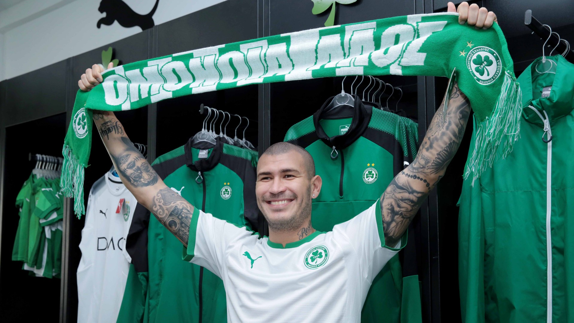 Jorge ‘Chatón’ Enríquez, presentado como nuevo jugador del Omonia ...