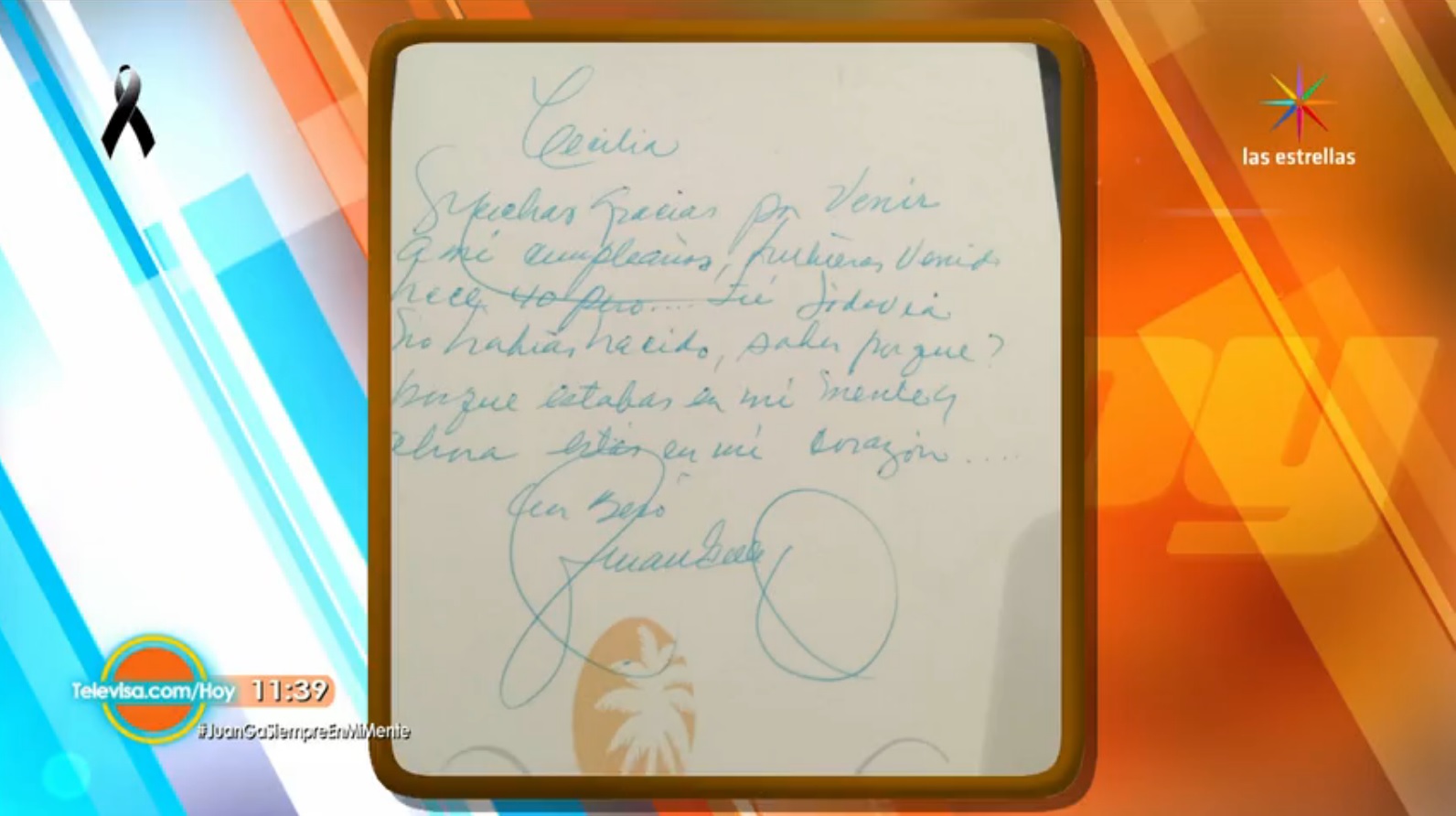 tema-hoy-especialistas-juan-gabriel-firma | Shows Hoy | Las Estrellas