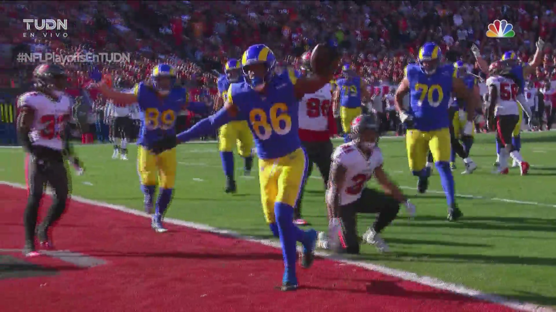 ¡Lo hacen ver fácil! Stafford y Blanton desarticulan a Tampa y anotan ...