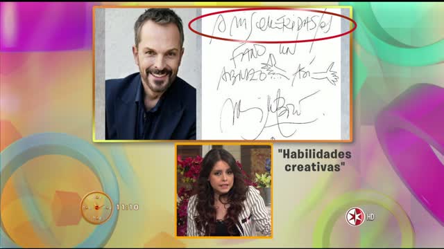 Marifer Centeno ´grafóloga´ HOY | Shows Hoy | Las Estrellas