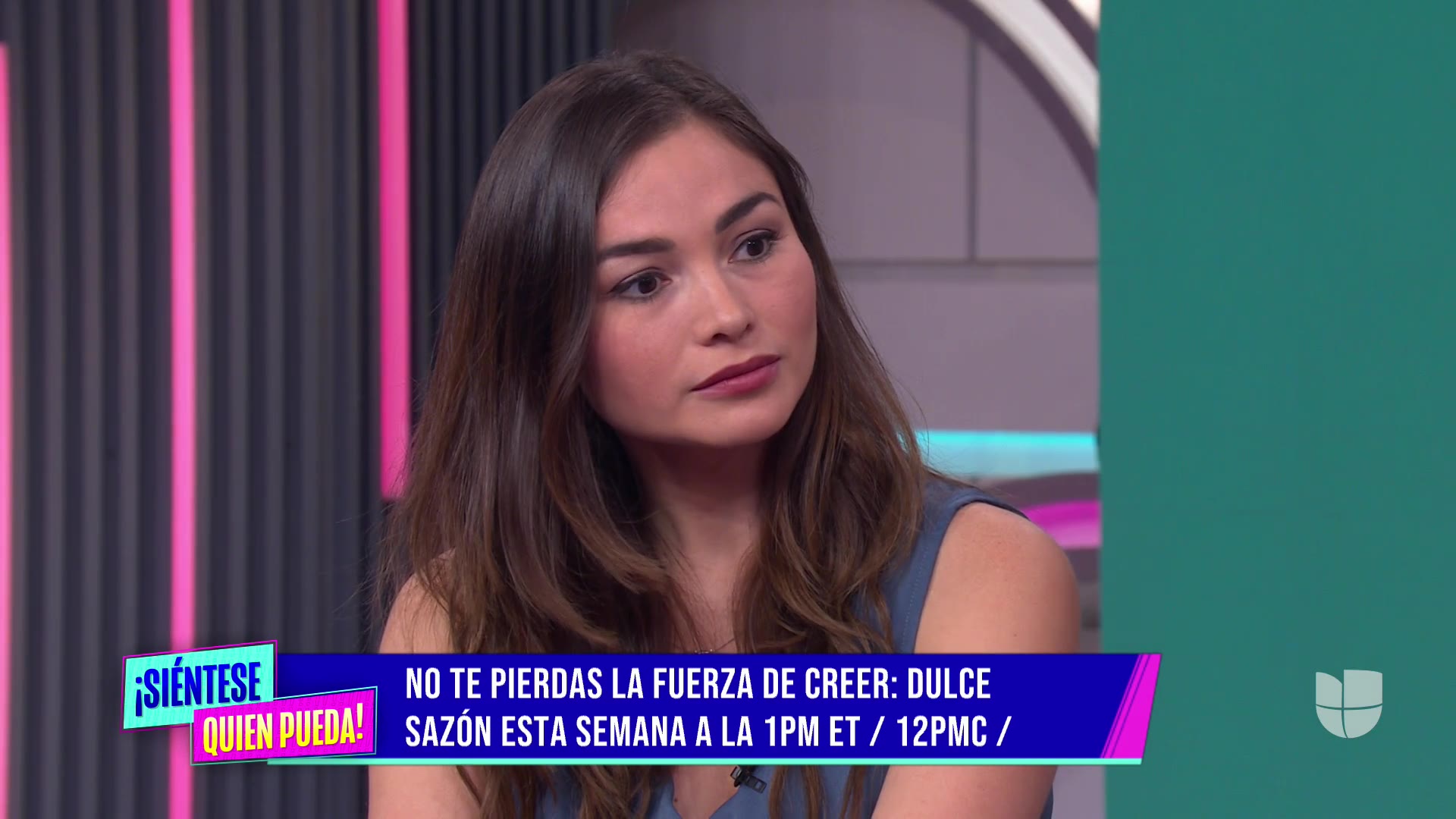 Karla Peniche presenta La Fuerza de Creer: Dulce Sazón en ¡Siéntese ...