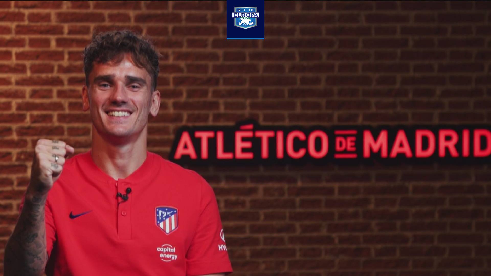 ¡Sonrisa de oreja a oreja! Así se mostró Griezmann en su presentación | Shows Misión Europa ...