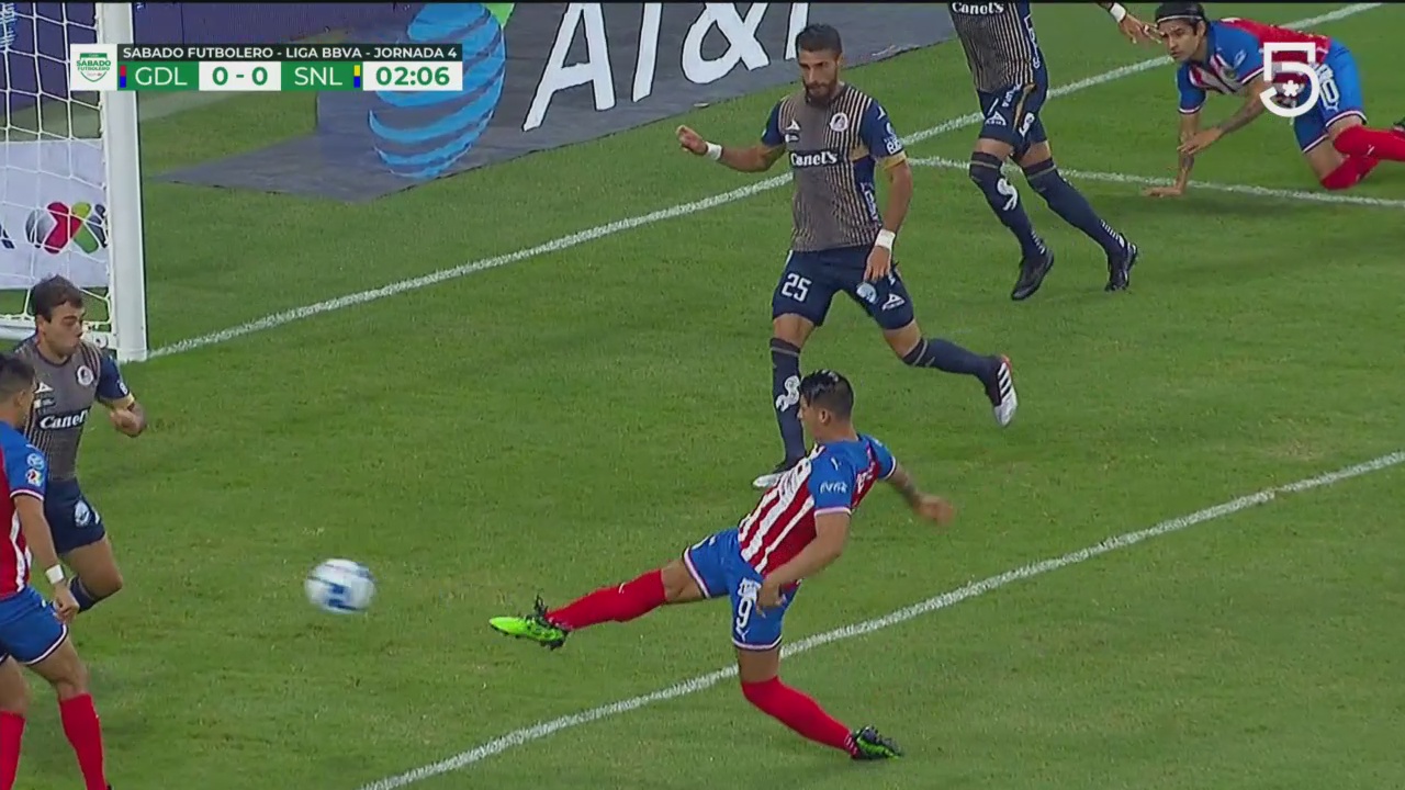 ¡Se formó el 'traka-traka'! Chivas perdona la primera ante San Luis ...