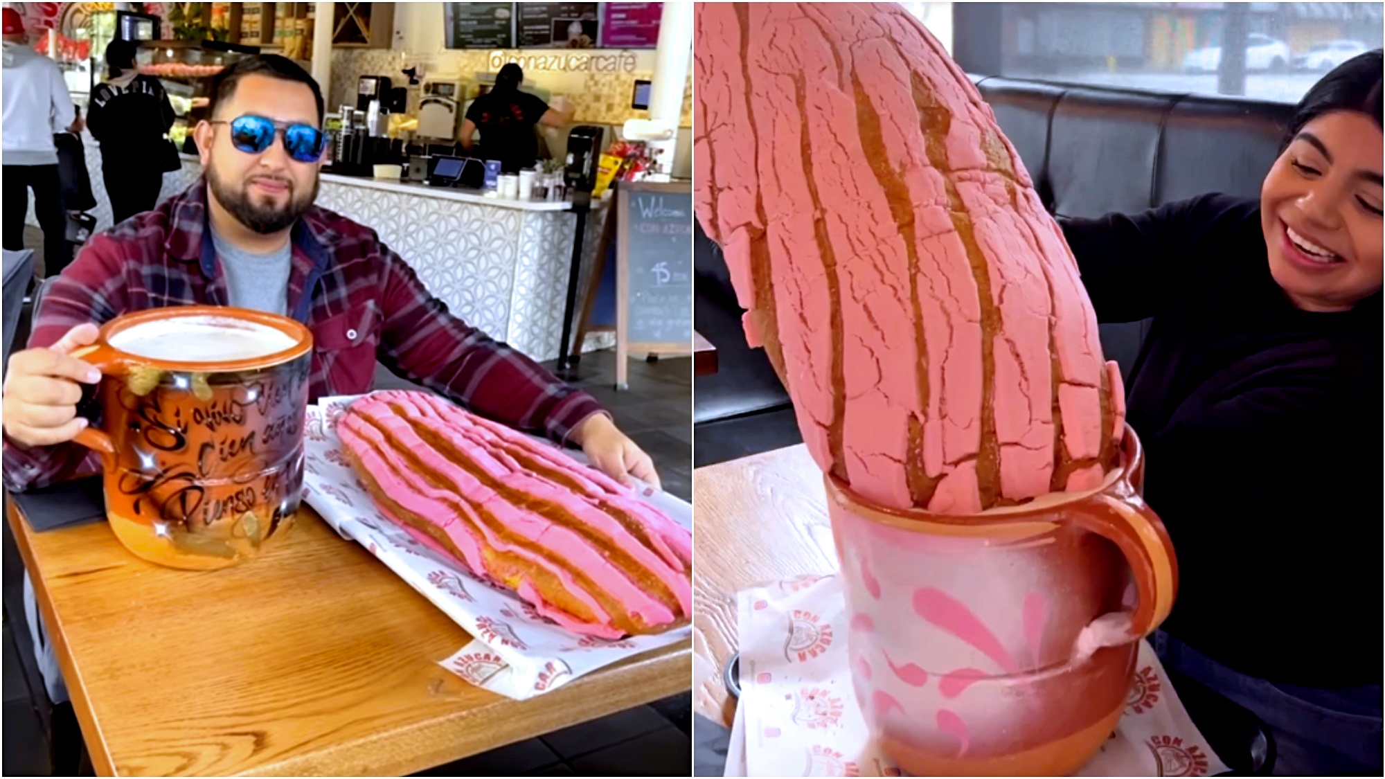 Con Azúcar Café, las conchas y cafés gigantes que causan sensación en ...