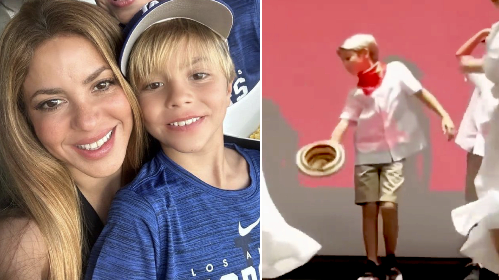 Sasha, el hijo menor de Shakira y Gerard Piqué, se roba el show en su escuela al bailar 'La ...