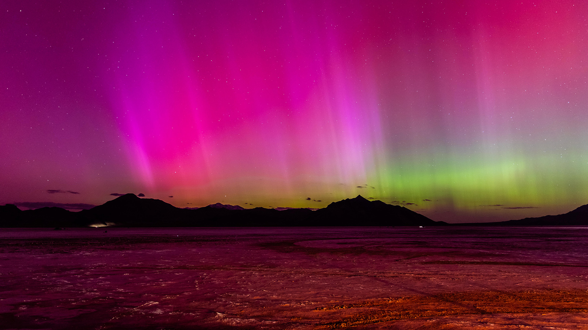 ¿Te la perdiste? Así se vio la aurora boreal sobre el cielo nocturno en ...