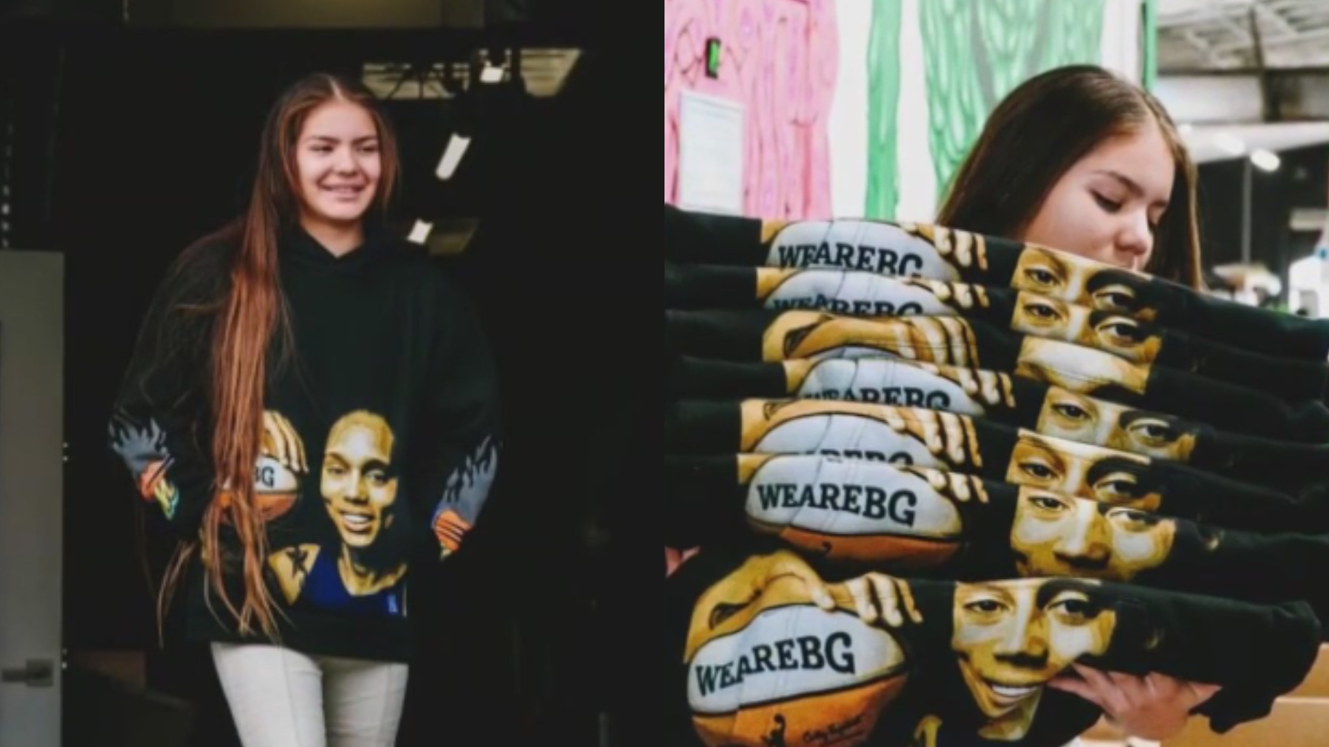 Conoce a la adolescente que diseñó la camiseta de la campaña para que ...