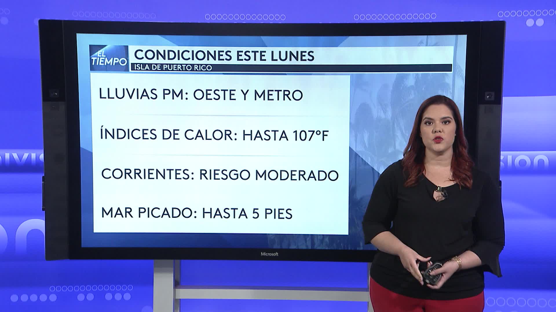 Inicio de semana con altos niveles de humedad para Puerto Rico | Video | Univision Puerto Rico ...
