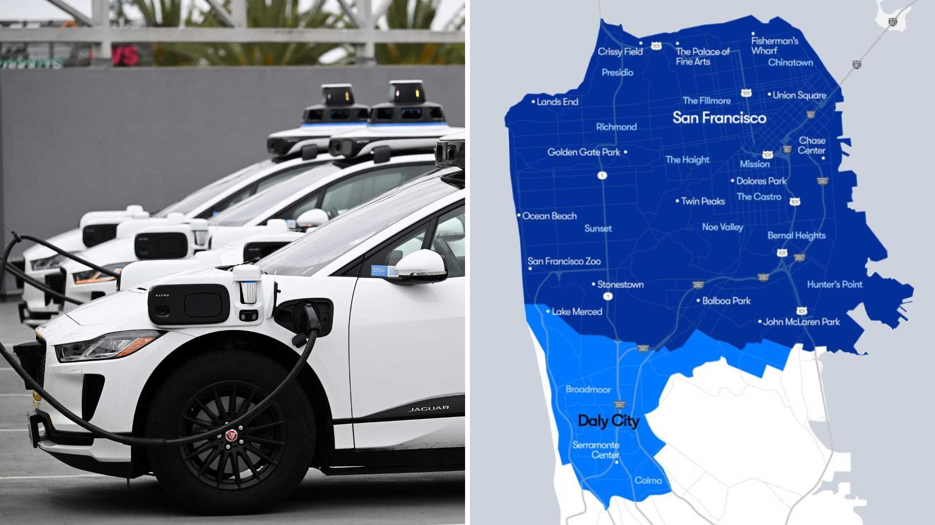 Waymo extiende su servicio de vehículos autónomos en la Bahía de San ...