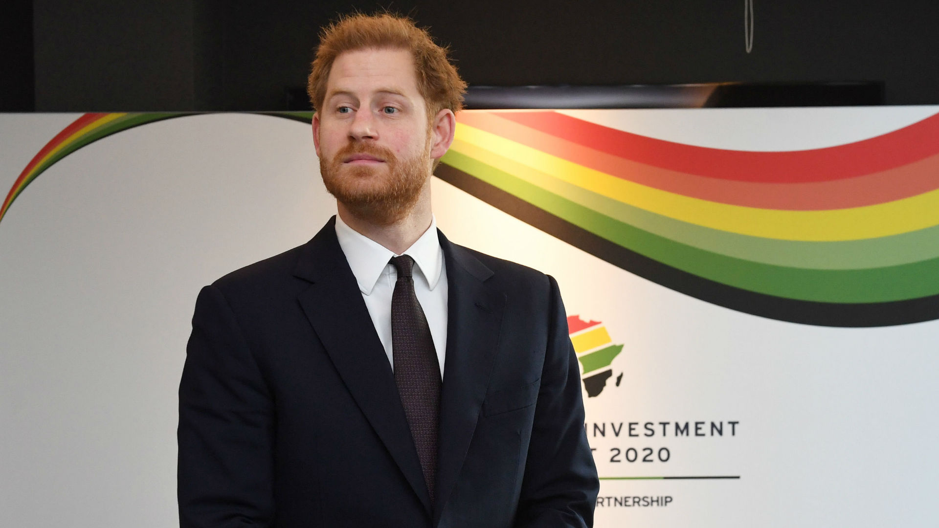 El príncipe Harry asiste a su último evento en casa antes de viajar al ...