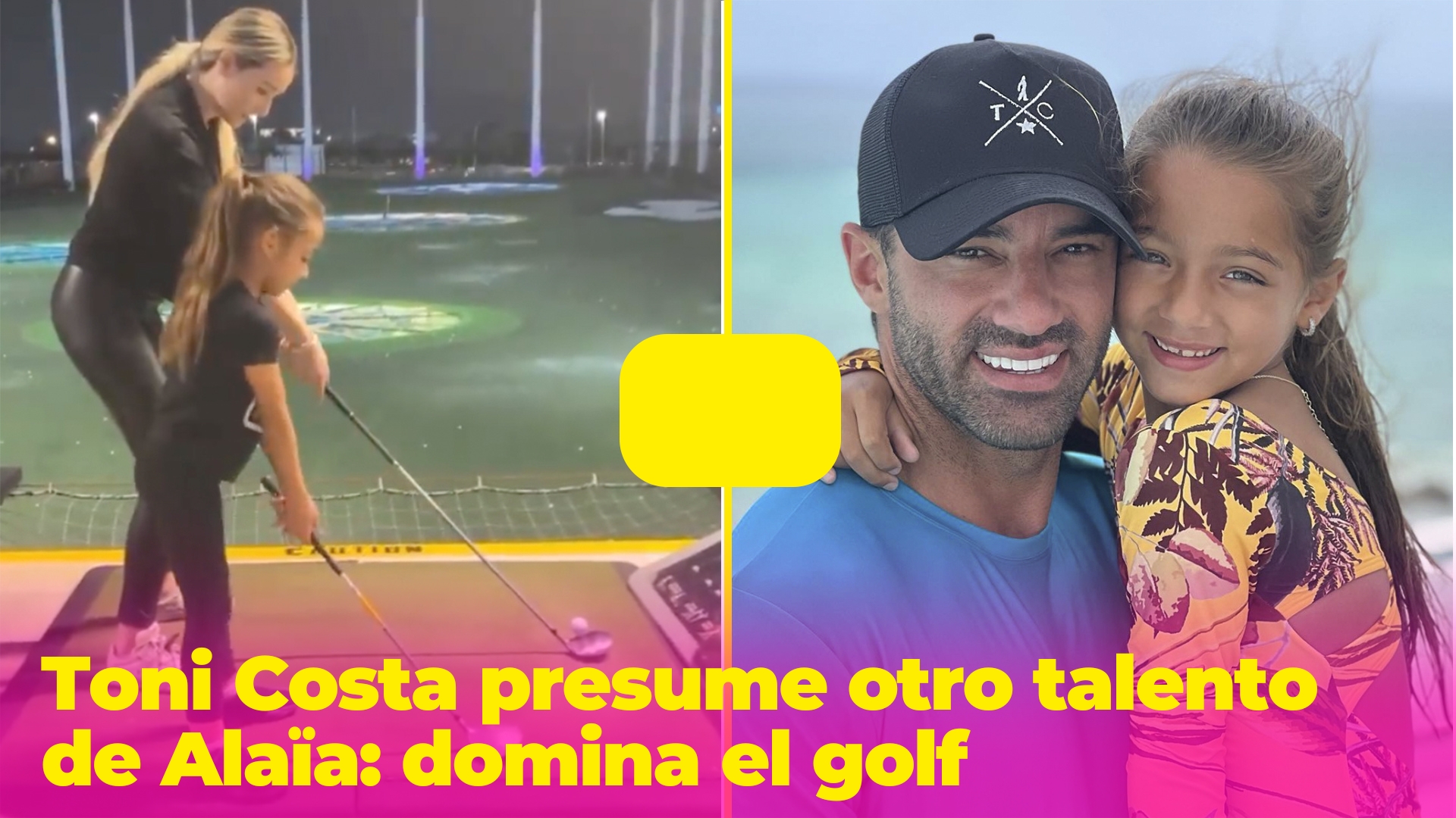 Toni Costa presume otro talento de Alaïa, domina el Golf y hasta ...