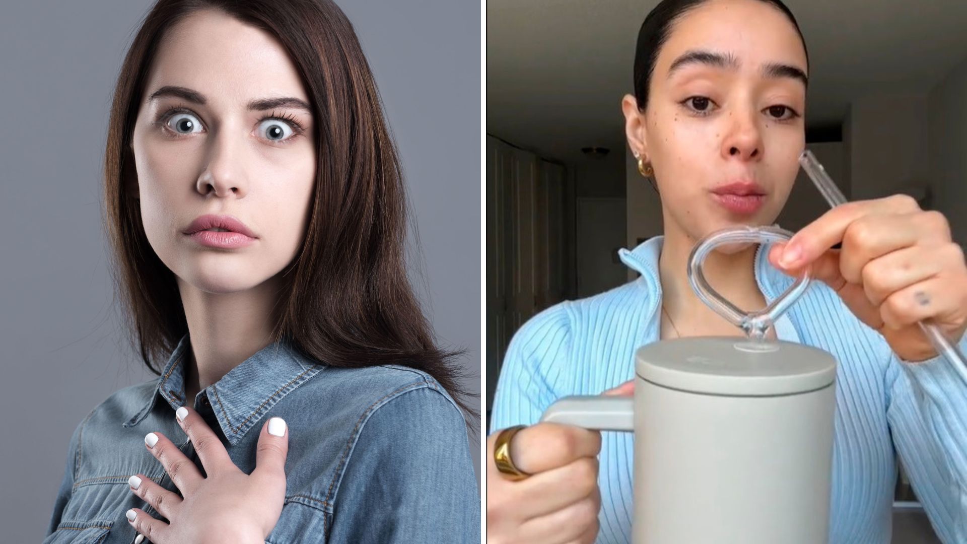 Joven promueve popotes para evitar que aparezcan arrugas alrededor de ...