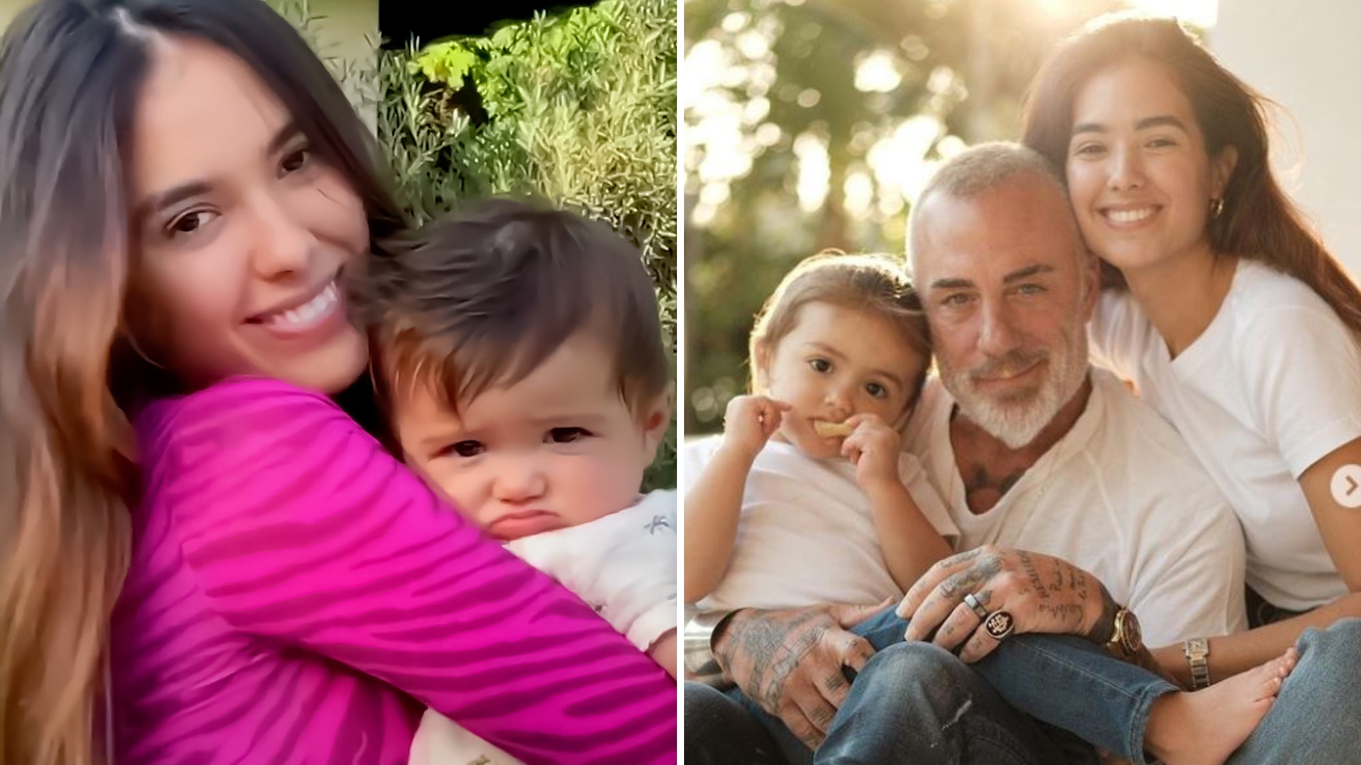 La extraña obsesión de la bebé de Gianluca Vacchi y Sharon Fonseca que ...