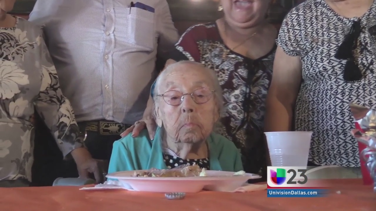 La super abuela de 109 años de edad | Video | Univision 23 Dallas Ft ...
