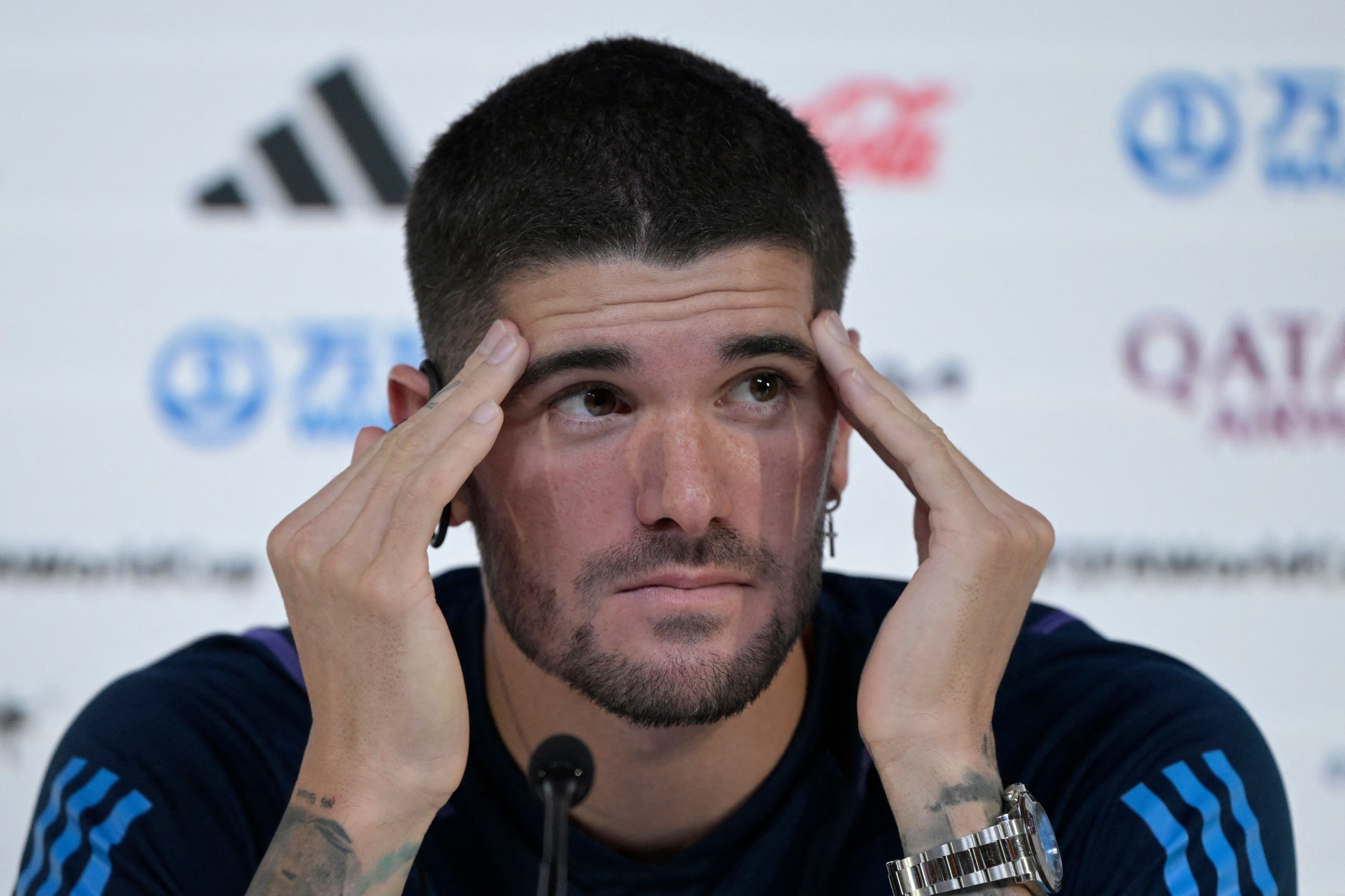 Rodrigo de Paul reconoce que México le complicó disfrutar Catar ...