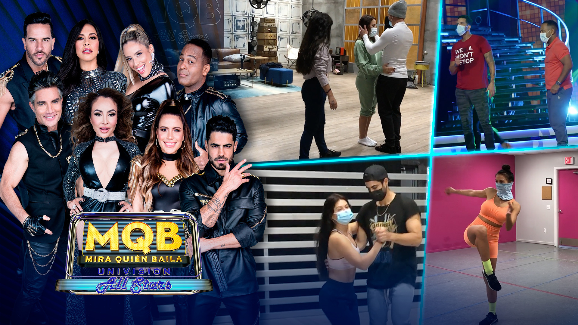 Así han sido los ensayos para la primera gala de Mira Quién Baila Univision All Stars ...