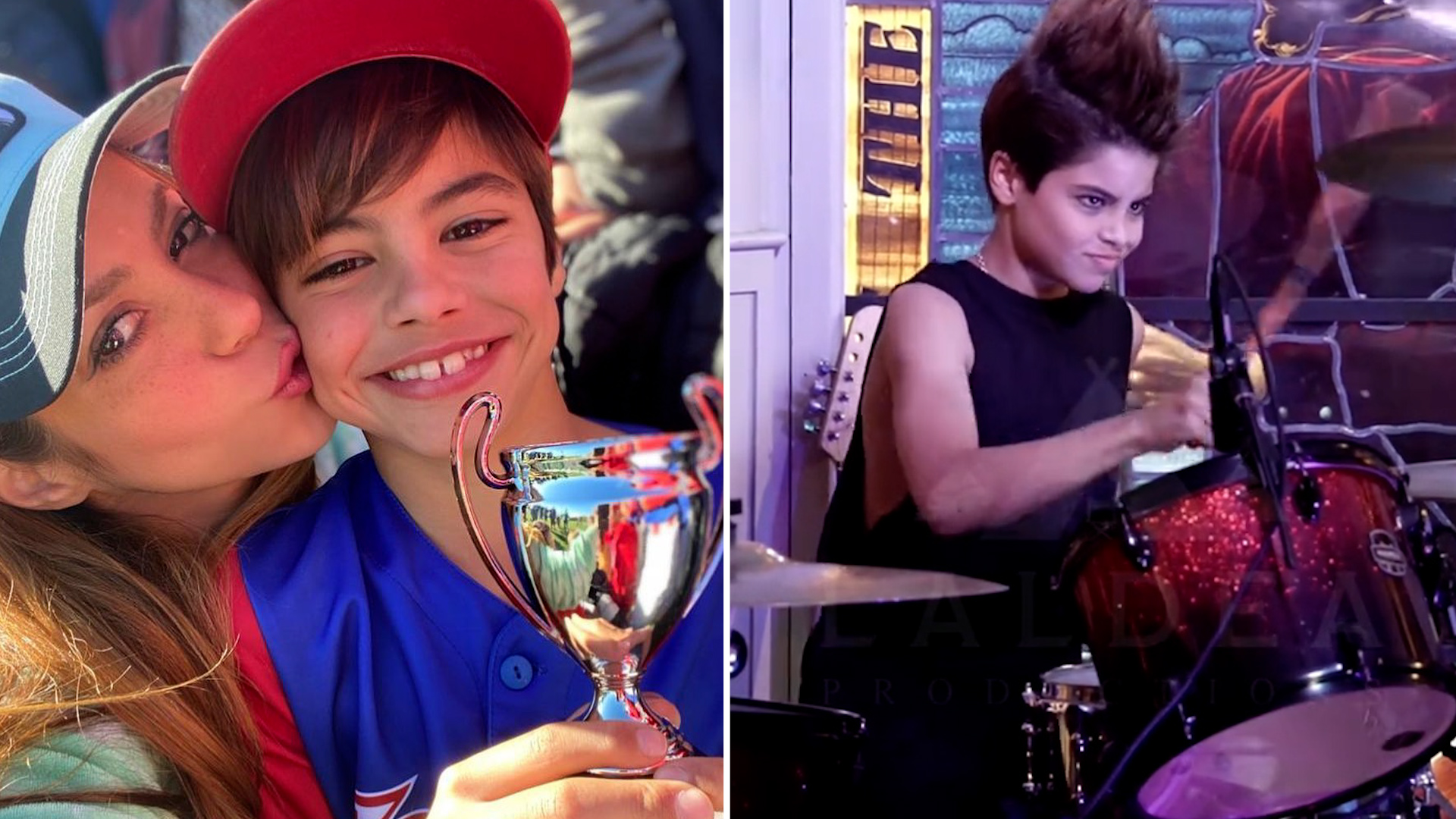 Milan, hijo mayor de Shakira y Piqué, se presenta con su banda en Miami: video | Univision ...