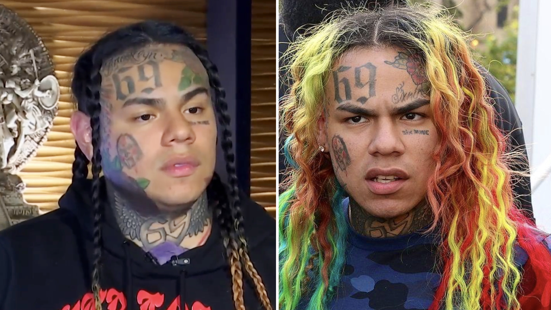 Tekashi 6ix9ine fue brutalmente golpeado en un gimnasio y quedó captado ...