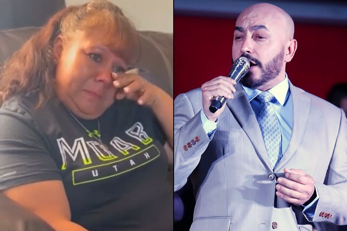 Lupillo Rivera: una señora llora con un saludo personalizado del ...