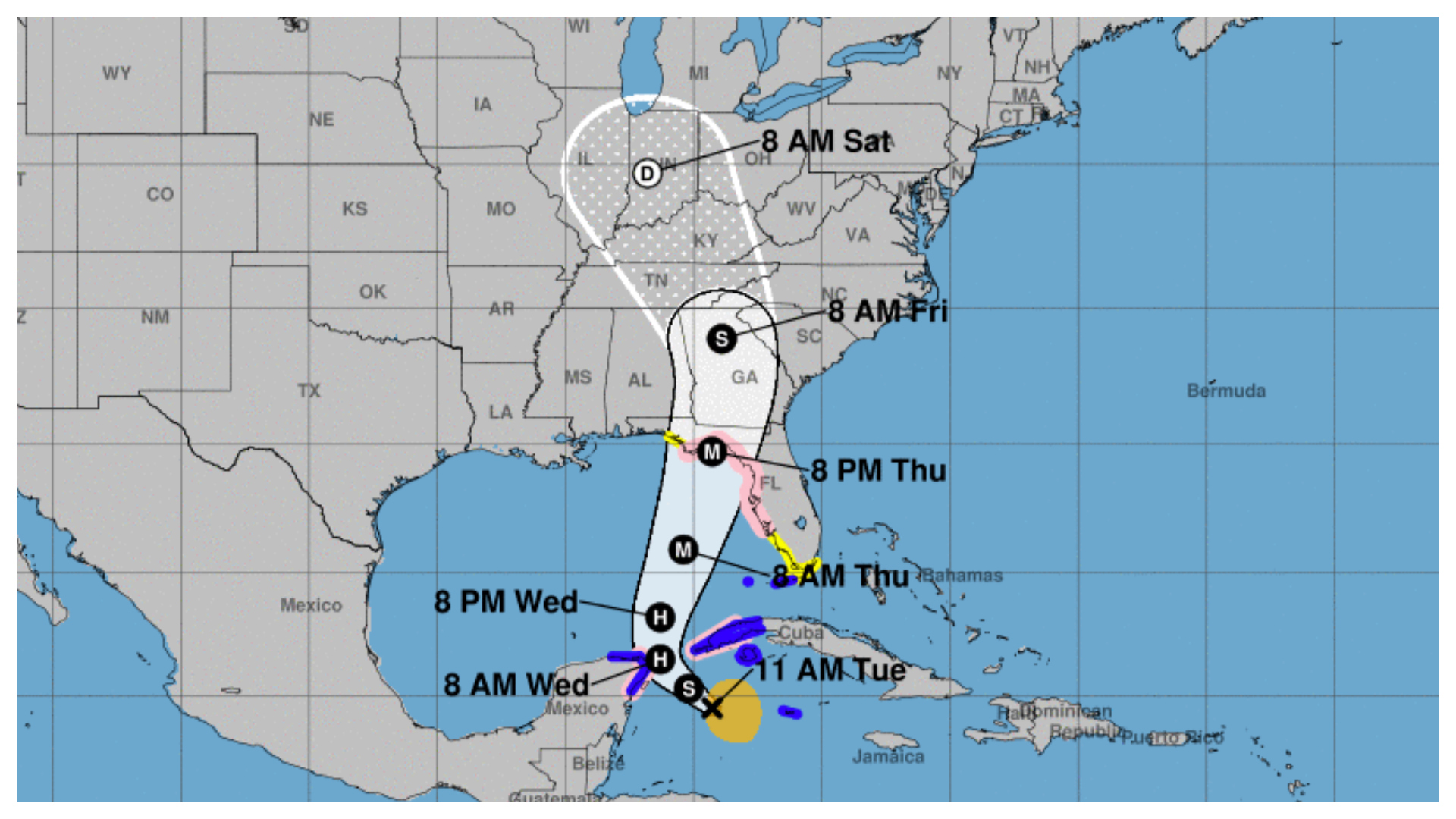 Tormenta tropical Helene se forma en el Caribe con vientos de 45 millas por hora | Video ...