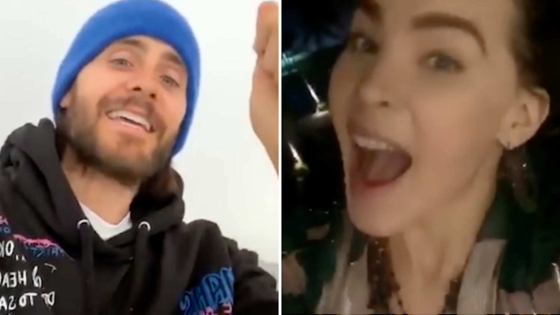 Belinda y Jared Leto cantan ‘Cielito Lindo’ juntos | Shows Bandamax ...