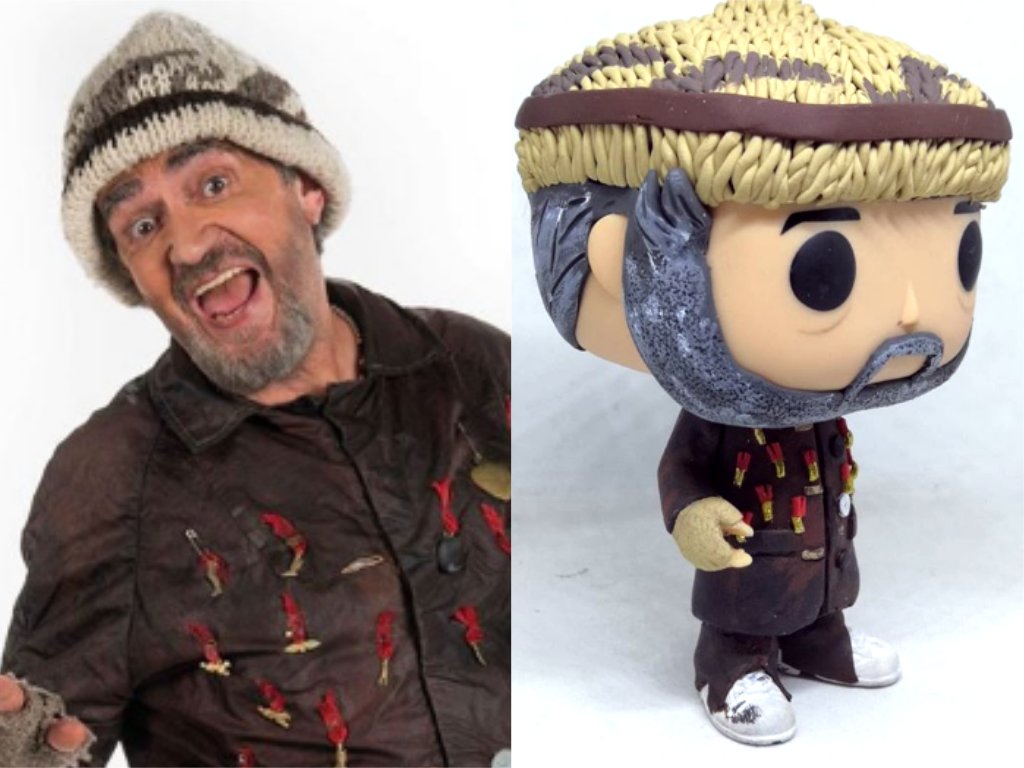 Manuel Flaco Ibáñez inmortaliza a 'Jorjais' en un muñeco | Series ...