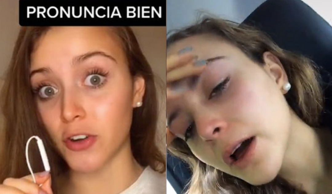 La Tiktoker Paris Danielle que corregía pronunciación dice haiga en ...
