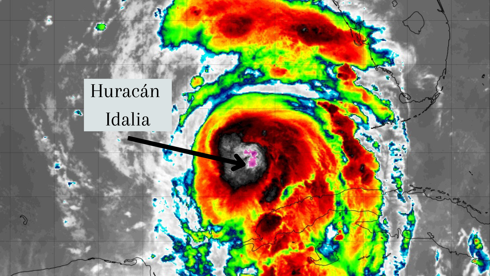 Idalia se convierte en huracán, tocará tierra en Florida este miércoles | Video | Univision 23 ...