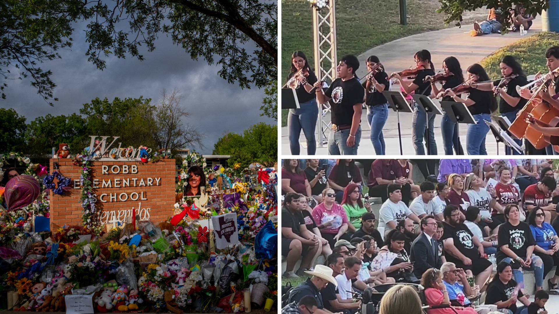 Hacen vigilia para recordar a las víctimas de Uvalde tras el segundo ...