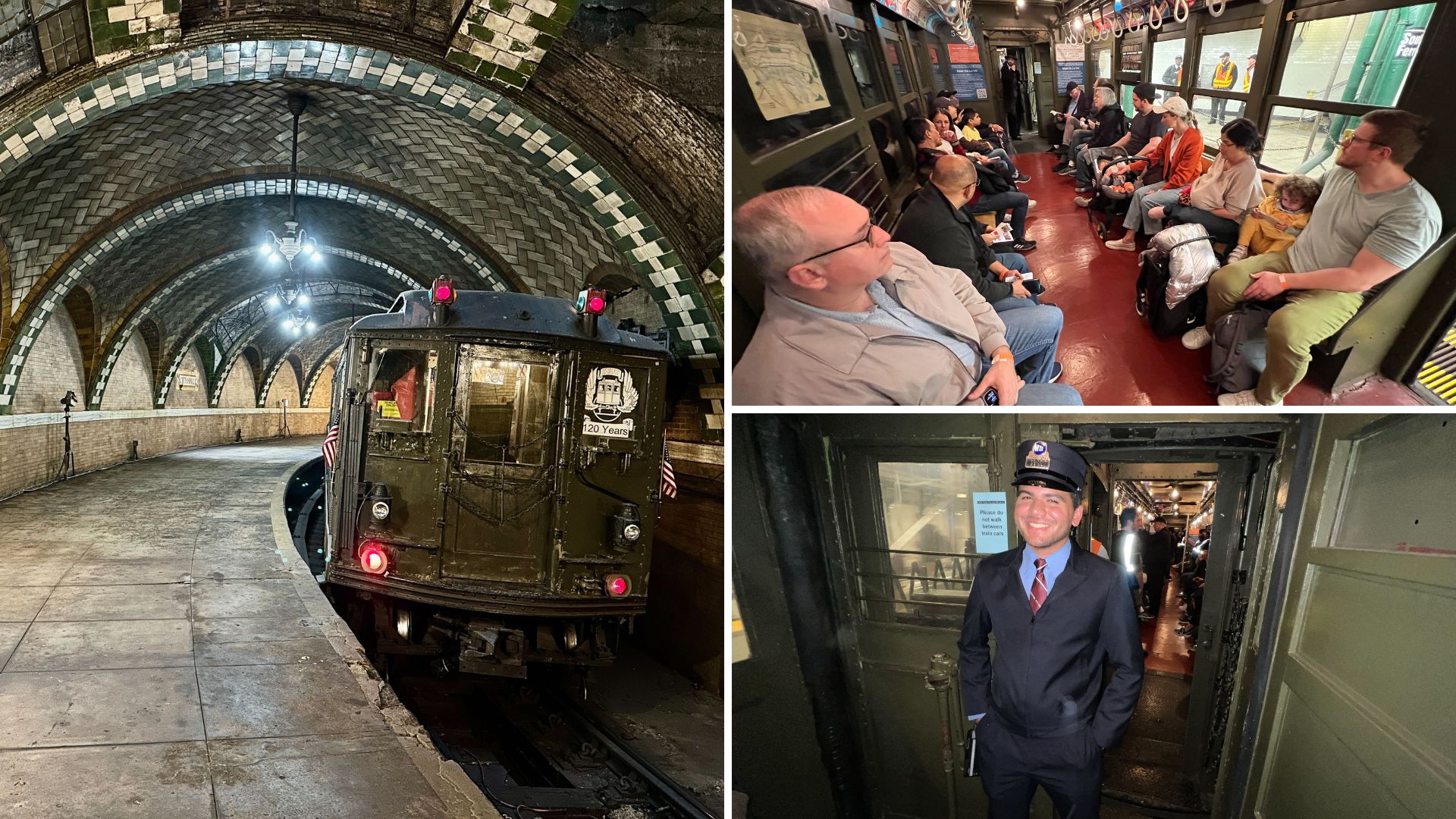 Tren de la nostalgia en Nueva York: vagones de 1917 recorren el subway ...