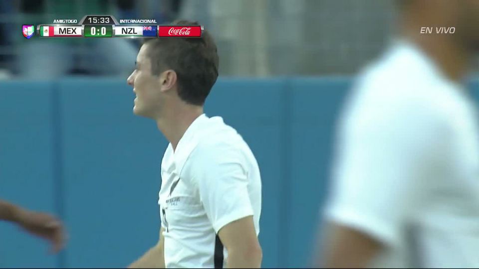 Uyy!! Marco Rojas dispara y para el portero | Deportes Selección MX ...